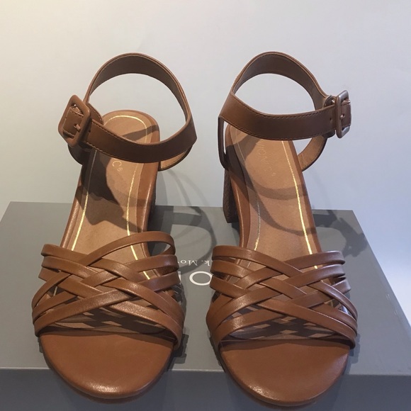 Vionic | Shoes | Vionicnewpeony Heel Sandal Tan | Poshmark
